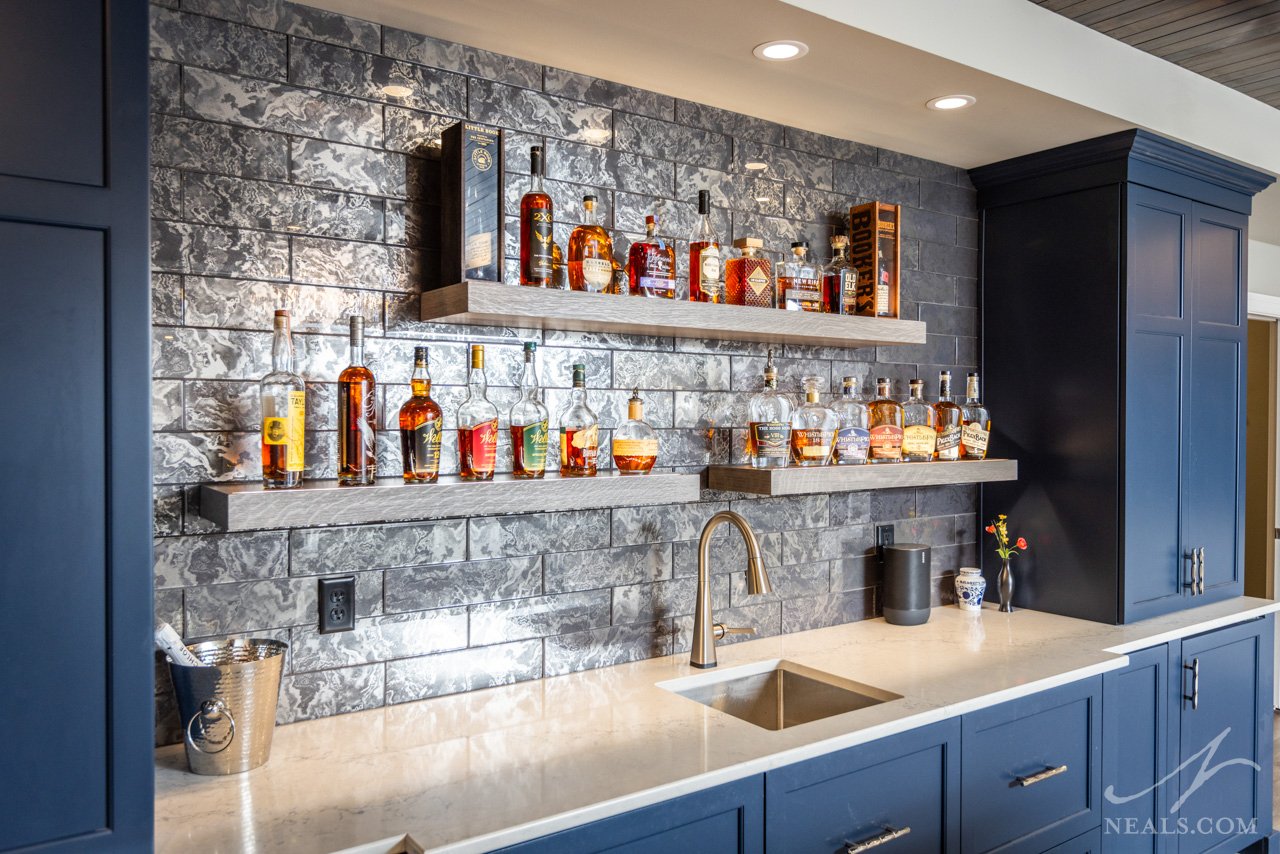 Wall Treatment Ideas for Home Bars