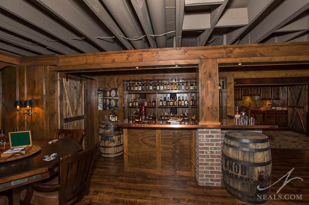 Project Spotlight: Bourbon Country Inspired Basement Remodel in Glendale