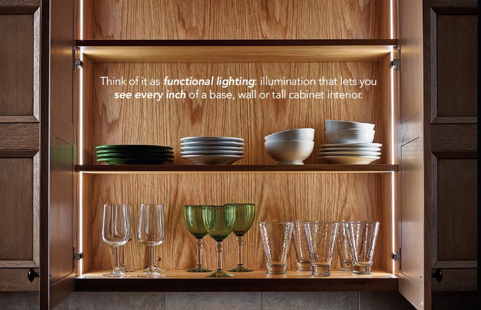 Integrated Interior Cabinet Lighting