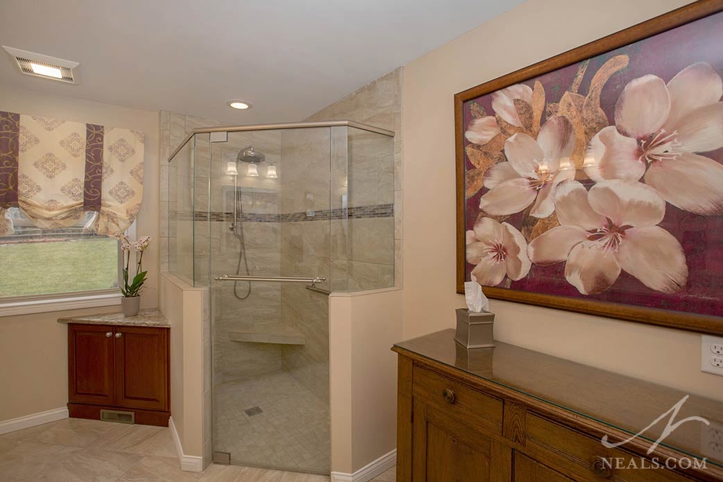 Master Bathrooms Without a Tub