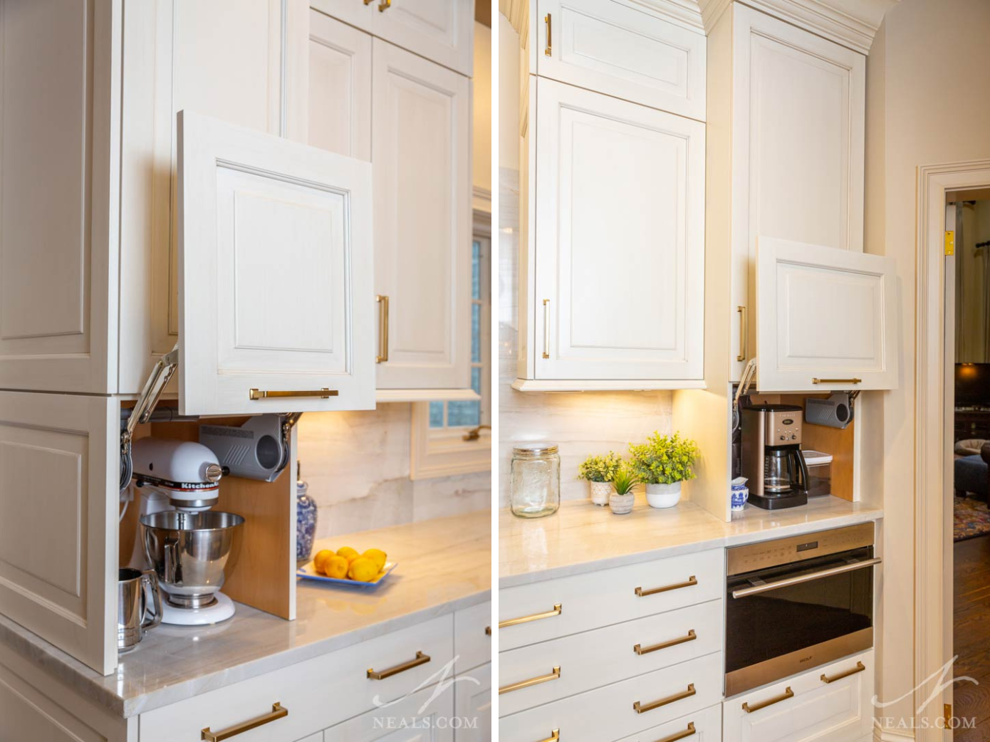 Concealing Kitchen Appliances with Style